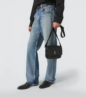 Saint Laurent Niki Small Leather Messenger Bag