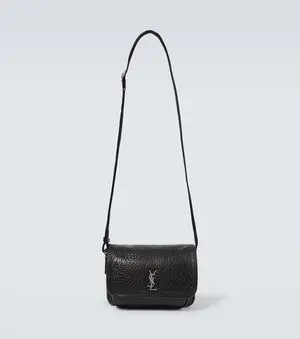 Saint Laurent Niki Small Leather Messenger Bag - Black