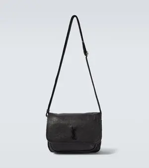 Saint Laurent Niki Small Leather Messenger Bag - Black