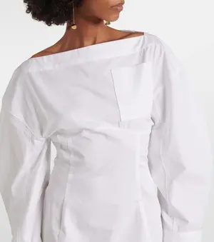 Jacquemus La Robe Chemise Casaco Mini Dress - White