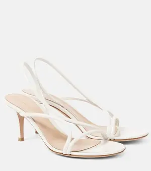 GIANVITO ROSSI 70 Patent Leather Sandals
