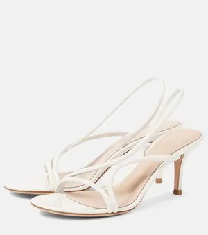 GIANVITO ROSSI 70 Patent Leather Sandals