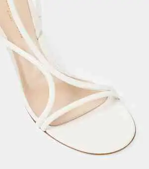 GIANVITO ROSSI 70 Patent Leather Sandals