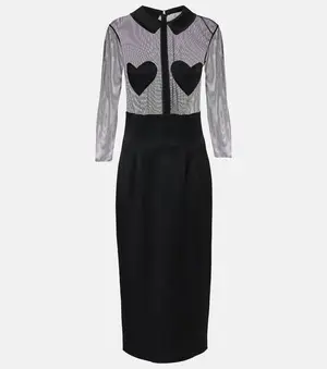 Blumarine Pleated Cocktail Dresses