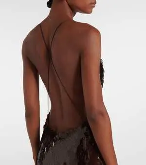 Shiny Fabrication Maxi Dresses