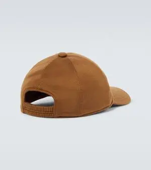 Zegna Cashmere Baseball Cap - Brown