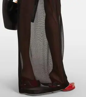 Jacquemus La Robe Maille Nodo Gown - Black
