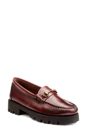 G.H.BASS Weejuns Lianna Bit Loafer - Wine