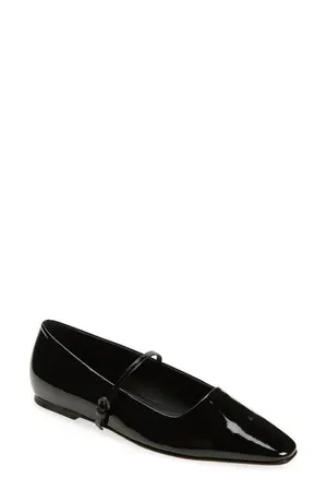Dear Frances Mary Jane Flat - Black Patent