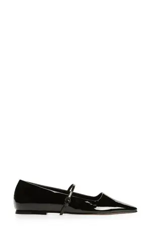 Dear Frances Mary Jane Flat - Black Patent