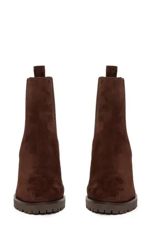 Paige Izzy Platform Chelsea Boot - Chocolate