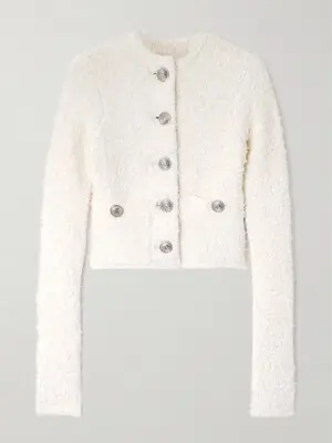 Balenciaga Button Detailed Cardigans For Women