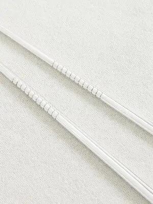 Christofle Mood -plated Chopsticks - Silver