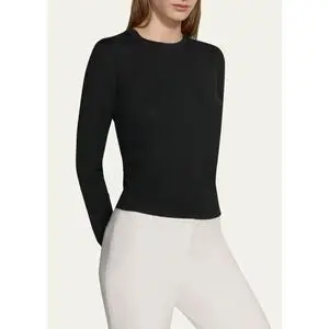 Theory Regal Merino Wool Crewneck Pullover