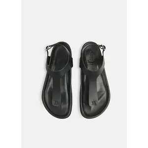 Whistles Simmi Leather Flat Sandals