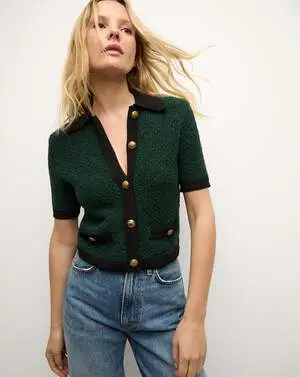 Veronica Beard Marie Tweed Cardigan