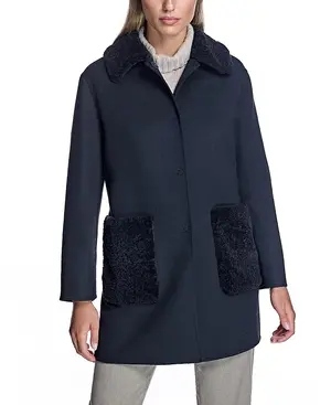 MAXIMILIAN Wool-blend Walking Coat