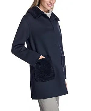 MAXIMILIAN Wool-blend Walking Coat