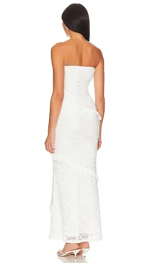 MORE TO COME Xandra Lace Maxi Dress