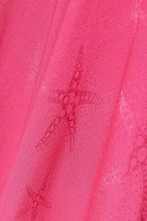 Rixo Clarissa Satin-jacquard Midi Dress