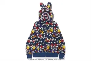 A BATHING APE X My Melody Shark Full Zip Hoodie
