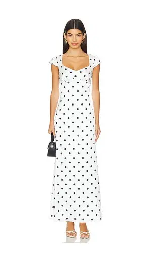 MORE TO COME Dorothy Maxi Dress - White