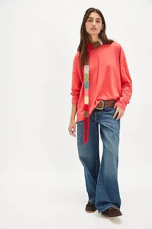 Free People We The Free Nina Long-sleeve Tee