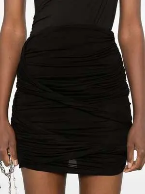 PNK Ruched Mini Skirt