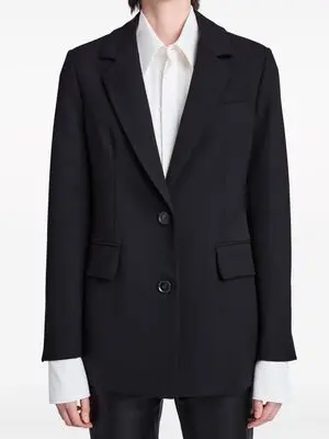 Proenza Schouler Single-breasted Tailored Blazer - Black