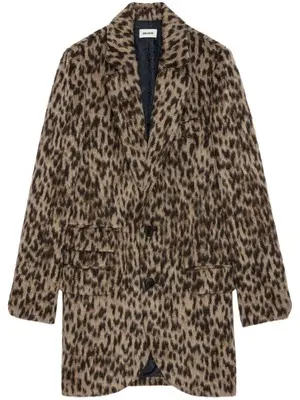Zadig&Voltaire Leopard Print Blazer