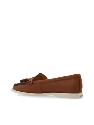Michael Kors Kiernan Jacquard-motif Loafers - Brown