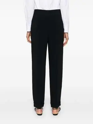 Giorgio Armani Straight-leg Cady Trousers