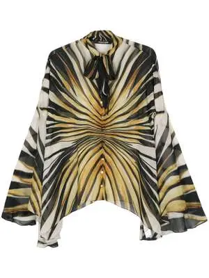 Roberto Cavalli Abstract-print Shirt