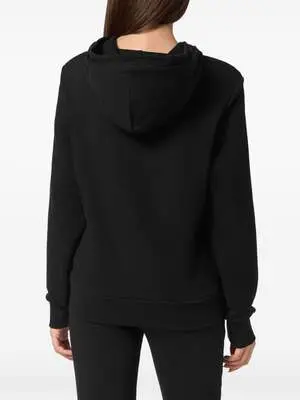 PLEIN SPORT Logo-print Hoodie - Black