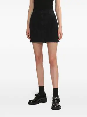AGOLDE Becker Mini Skirt - Black