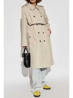 Givenchy Belted Double-breasted Trench Coat