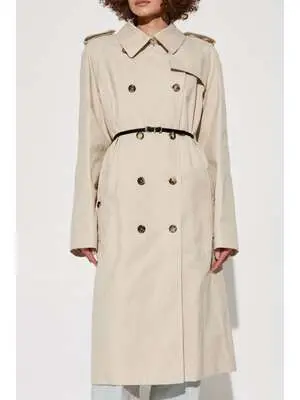 Givenchy Belted Double-breasted Trench Coat