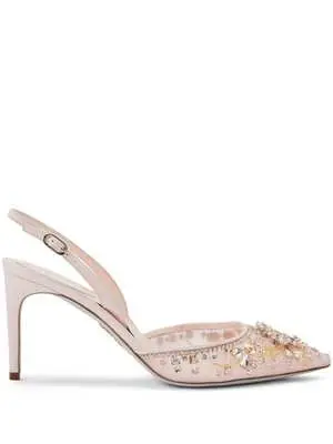 Rene Caovilla 75mm Cinderella Pumps
