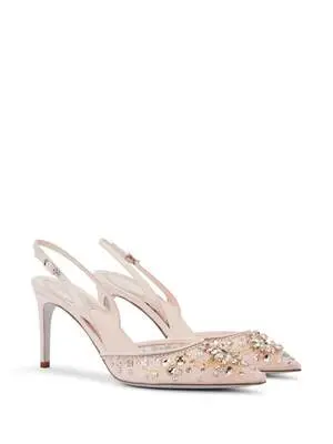 Rene Caovilla 75mm Cinderella Pumps