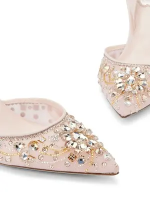Rene Caovilla 75mm Cinderella Pumps