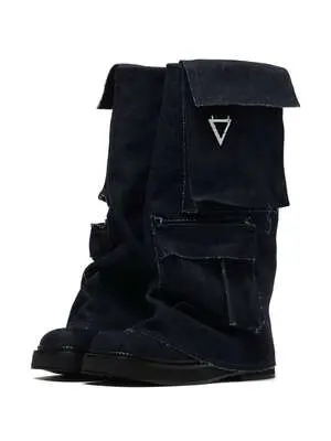 Attico Robin Boots - Blue