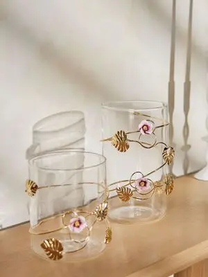 VILLARI Ibiscus Medium Candle Holder