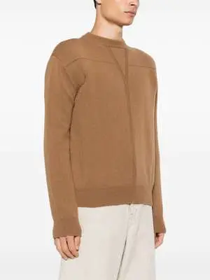 JIL SANDER Crew-neck Sweater - Brown