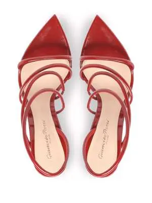 GIANVITO ROSSI 105mm Ettie Sandals - Red