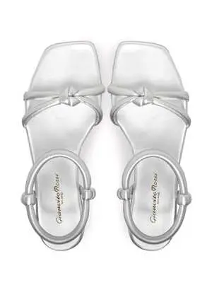 GIANVITO ROSSI Juno 05 Sandals - Silver