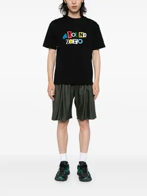 GROUND ZERO Logo-print Cotton T-shirt