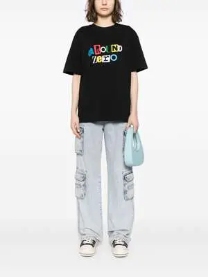GROUND ZERO Logo-print Cotton T-shirt