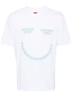GROUND ZERO Smile Logo T-shirt