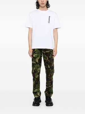 GROUND ZERO Logo-print Cotton T-shirt - White