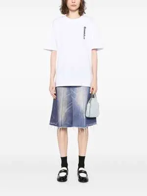 GROUND ZERO Logo-print Cotton T-shirt - White